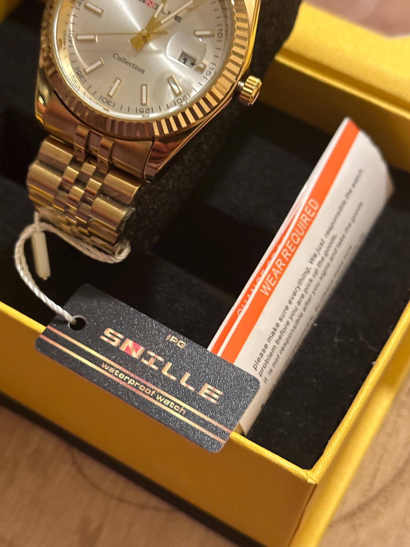 SNILLE WATERPROOF Watch WATERPROOF Wrist Watch New Unisex Automatic - Etsy