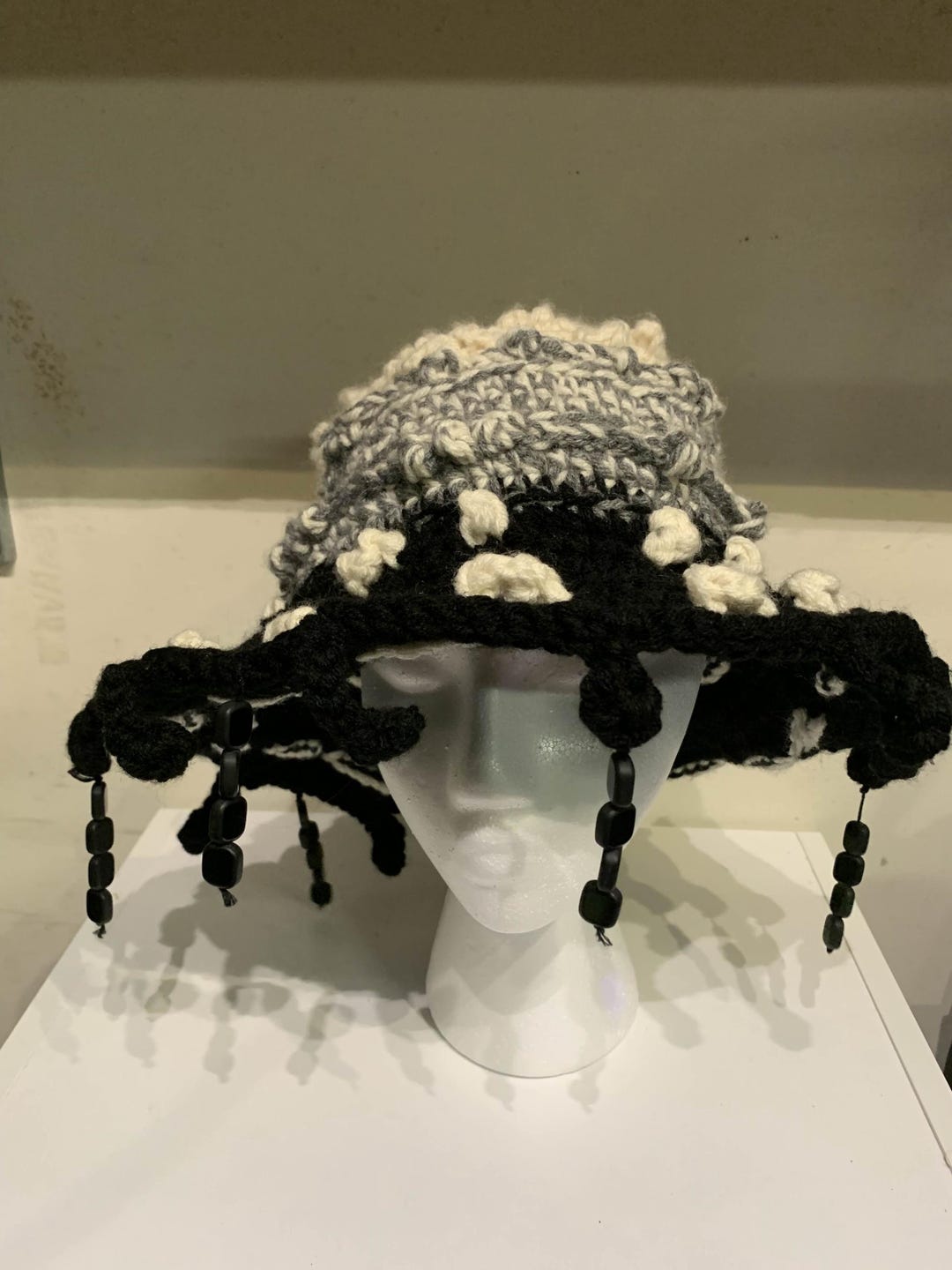 Ink Cap Mushroom Hat, Black, Bucket Hat, Inky Cap - Etsy