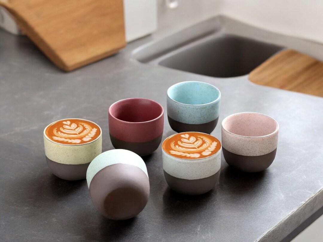 120ML Retro Handmade Teacup Rough Pottery Kung Fu Mug Creative Family ...