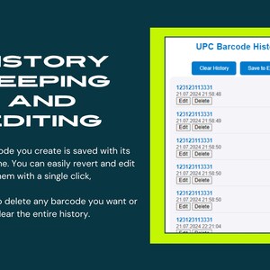 UPC Barcode Generator Software | Customizable Colors and Fonts ...