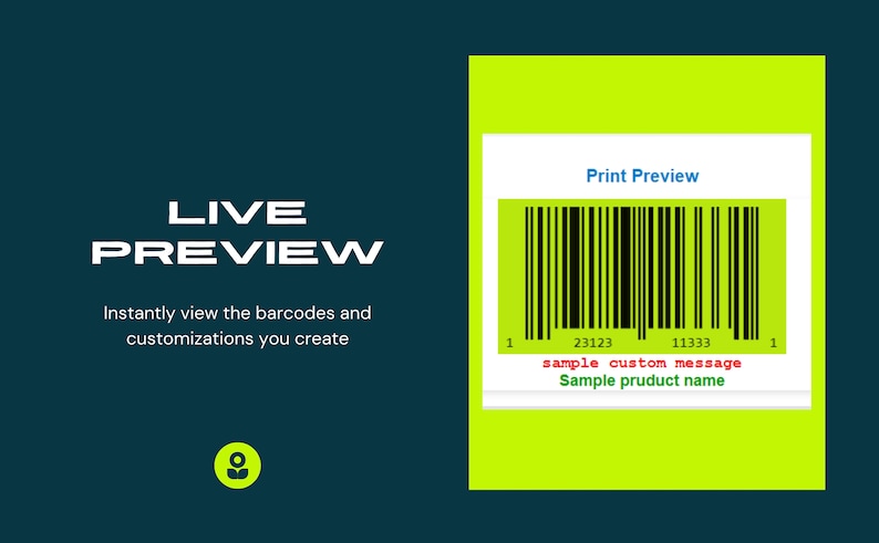 UPC Barcode Generator Software | Customizable Colors and Fonts ...