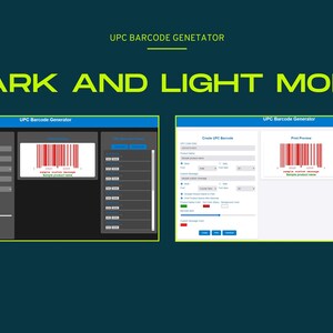 UPC Barcode Generator Software | Customizable Colors and Fonts ...