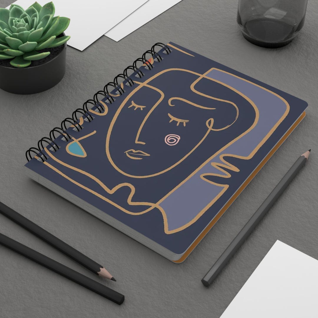 Picasso Artist Notes Spiral Bound Journal - Etsy