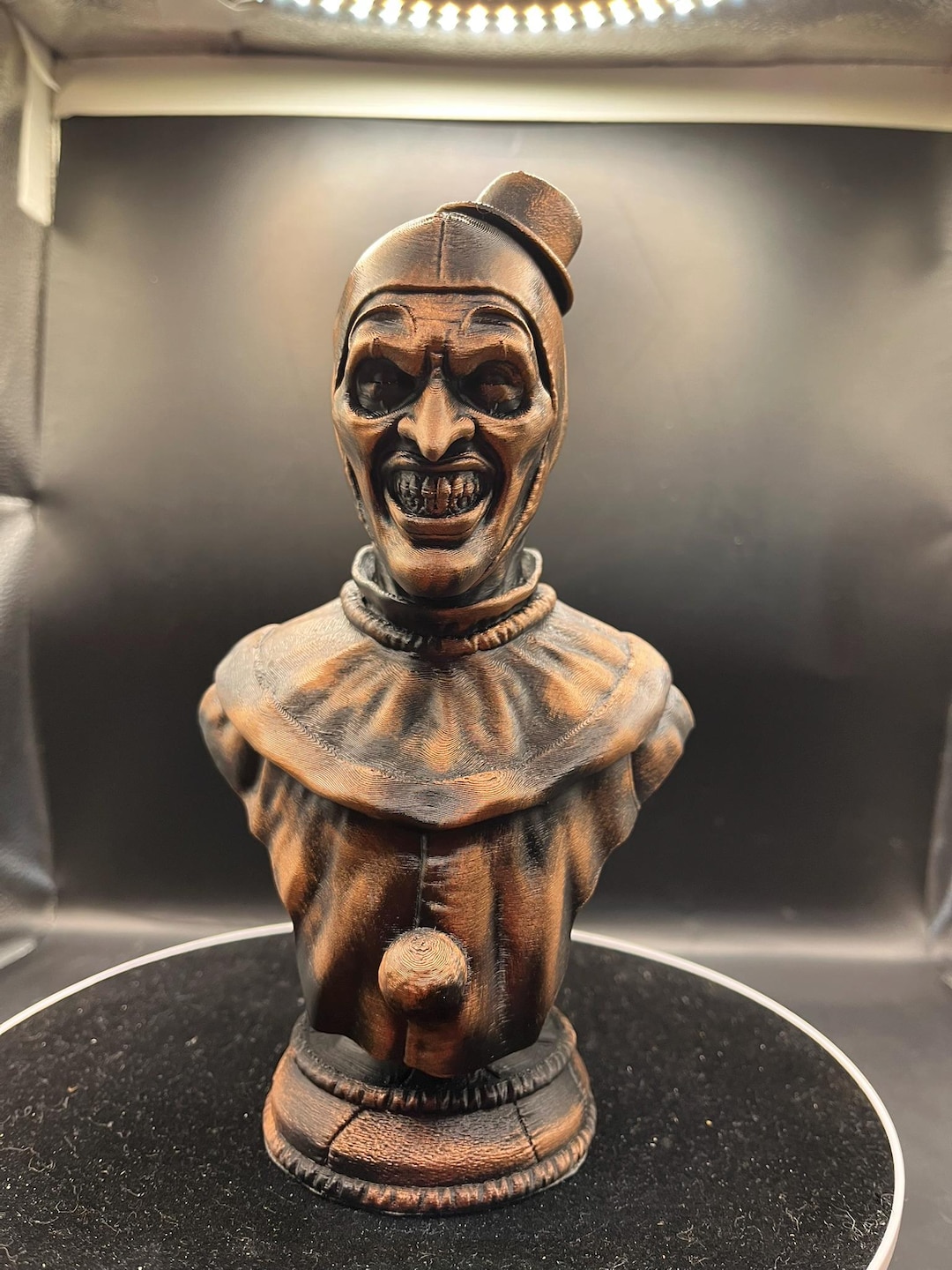 Terrifier Art Bust - 3D Printed Hand-painted Horror Figure - Made to ...