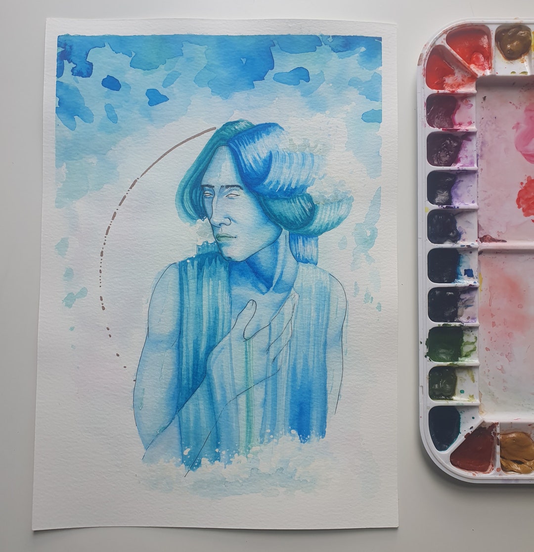 Water Element Art, Elemental Artwork, Deity Art, God Artwork, Nature ...