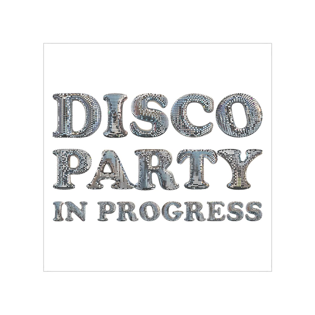 Transparent Bumper Stickers for Your Car With Disco Like Lettering ...