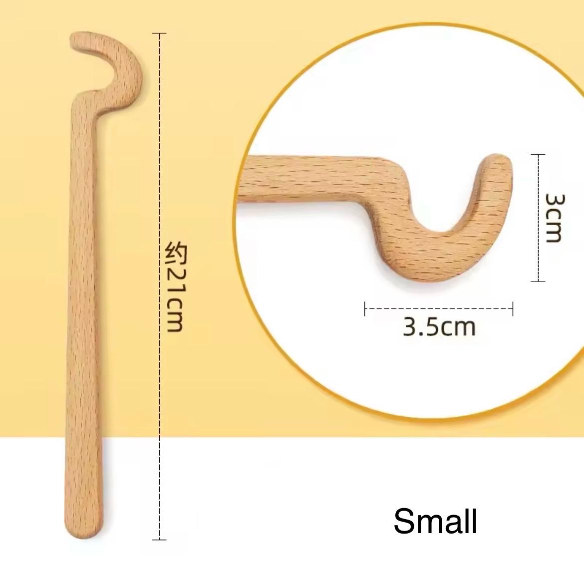 Wooden Ceramic Shaping Tool – Long Handle Pottery Edge Smoother ...