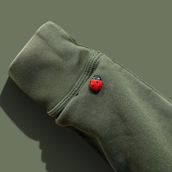 Polymer Clay Ladybug Pins - Etsy