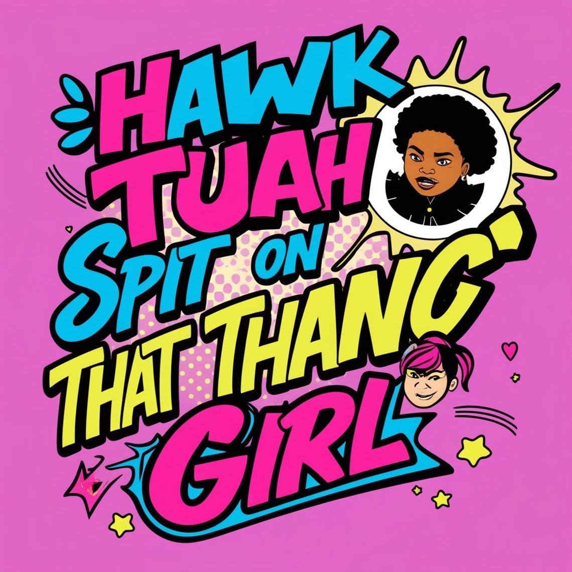 HAWK TUAH BUNDLE 38DESIGN 2024 Svg Digital | Spit on That Thang, Truck ...