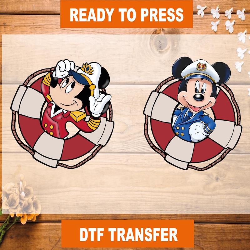 Captain Mickey - Etsy