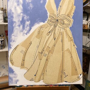 Nina Original Dress Pattern Paper - Etsy