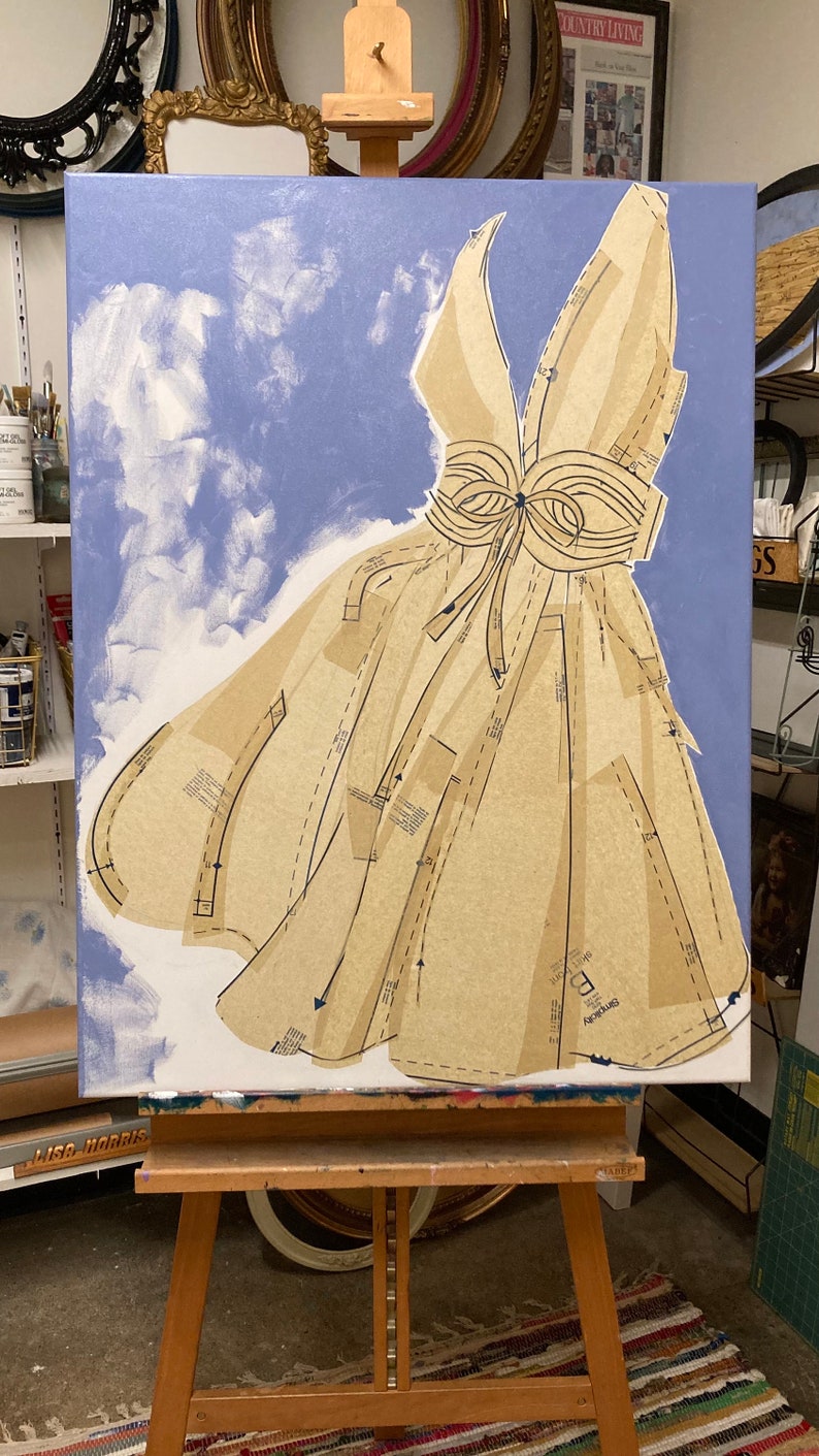 Nina Original Dress Pattern Paper - Etsy