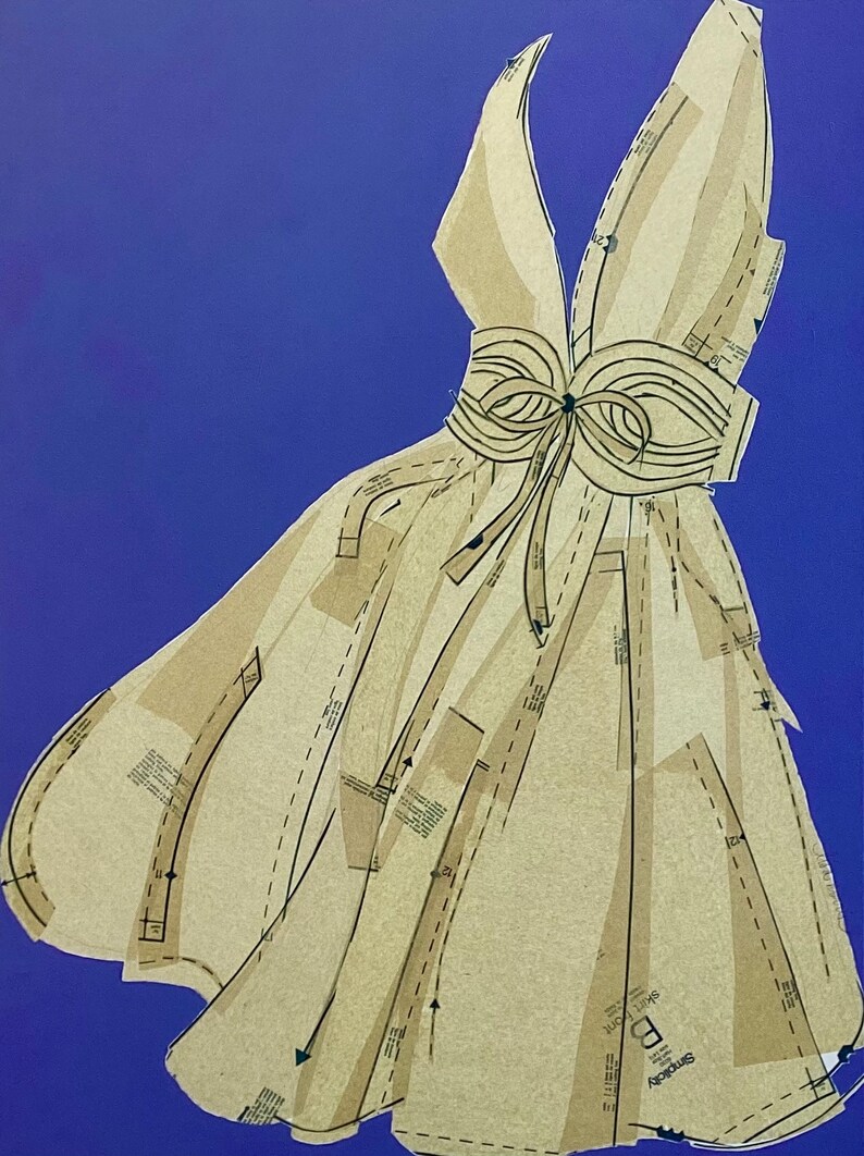 Nina Original Dress Pattern Paper - Etsy