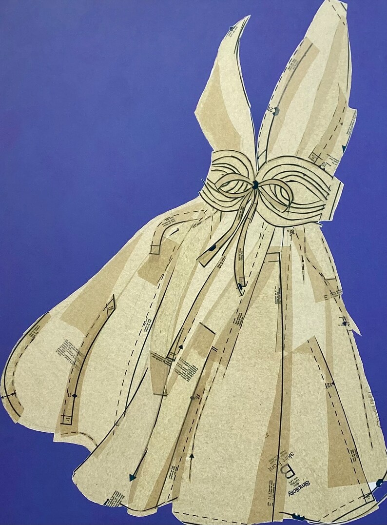 Nina Original Dress Pattern Paper - Etsy