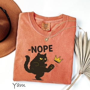 Cat Poster Kicking Crown - Etsy