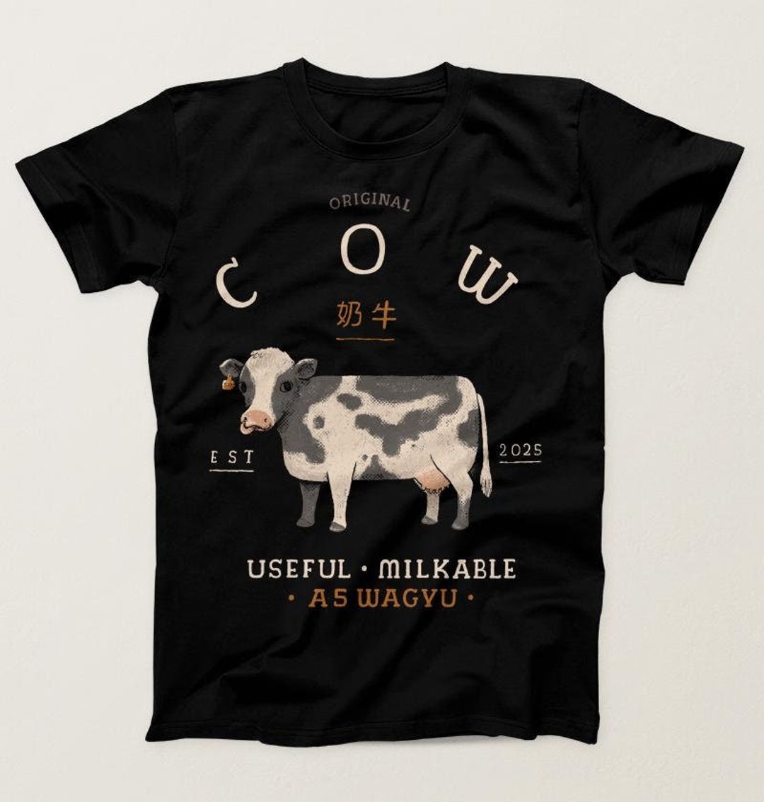 100% Official Original Cow T-shirt. Official Cow Merchandise. Cows. - Etsy