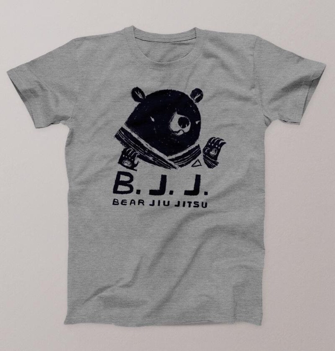 B.J.J. Bear Jiu Jitsu T-shirt. 100% Official Bearjj Merchandise! - Etsy
