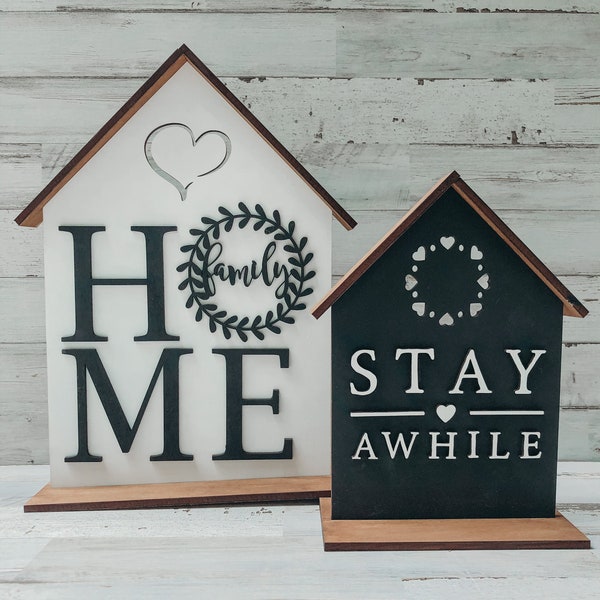 Home Sign - Etsy