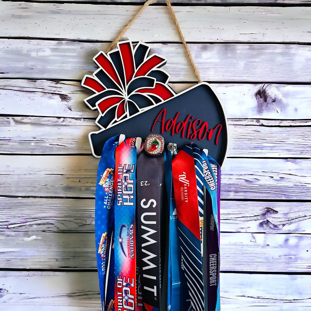 Cheer Ring Holder Display, Cheerleading Metals Sign Holder ...