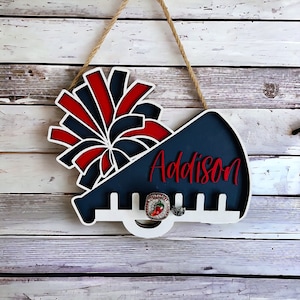 Cheer Ring Holder Display, Cheerleading Metals Sign Holder ...