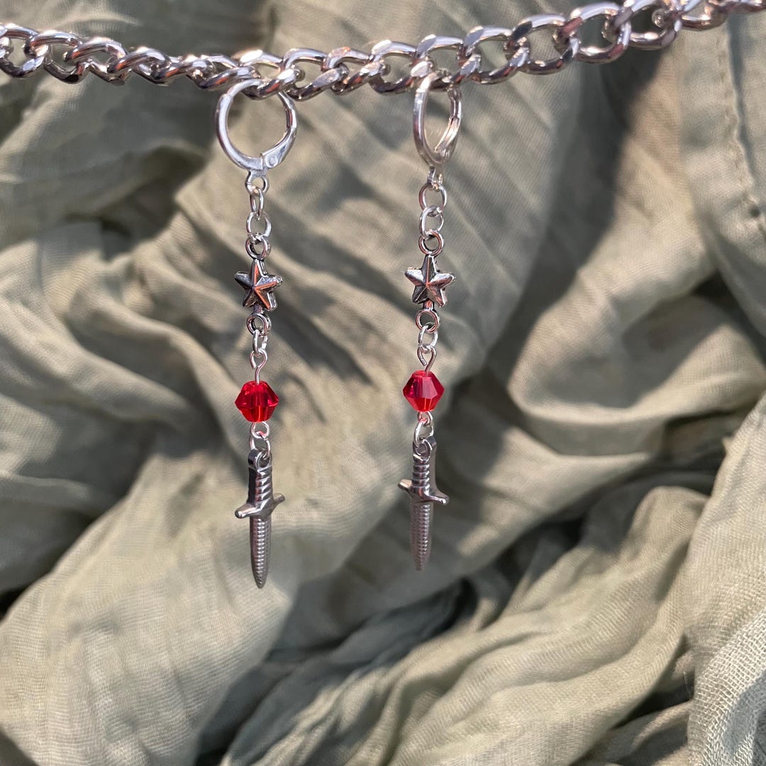 The Pale Elf Earrings - Etsy