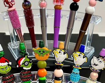 Homemade Beaded Focal Pens - Etsy