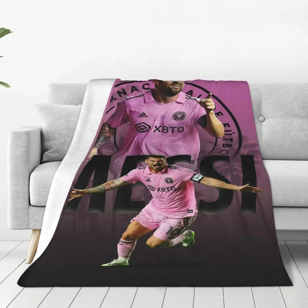 Messi Blanket, Messi Throw Blanket, Messi Blanket, Messi Gift, Blanket ...