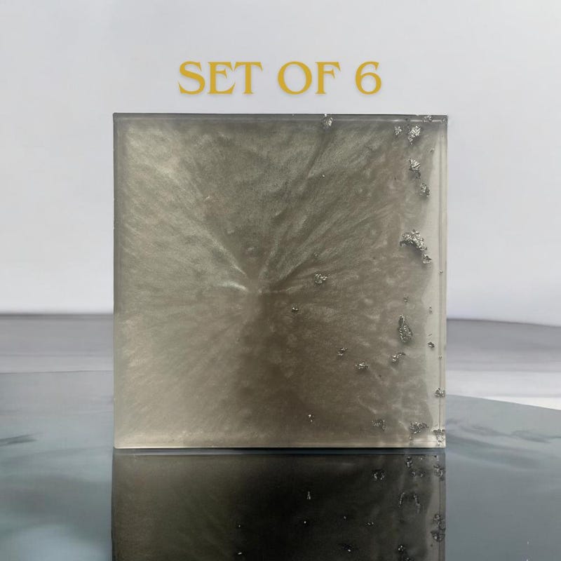 Gray Coasters - Etsy