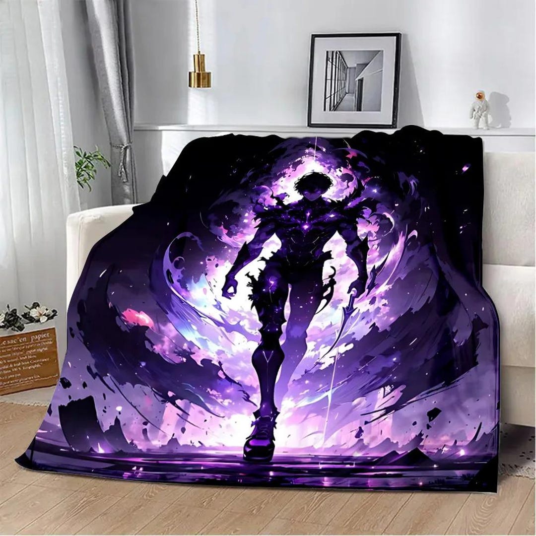 Solo Leveling Blanket, Solo Leveling Season 2 Throw, Solo Leveling ...