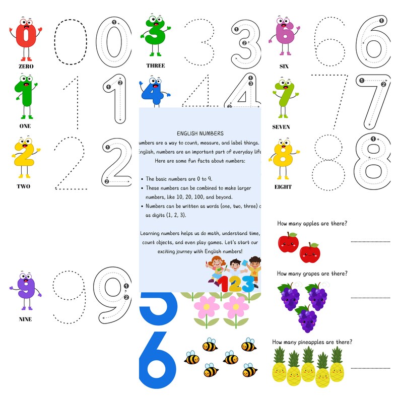 Preschool, Kindergarten, Learning Bundle,printable Activity Worksheets ...