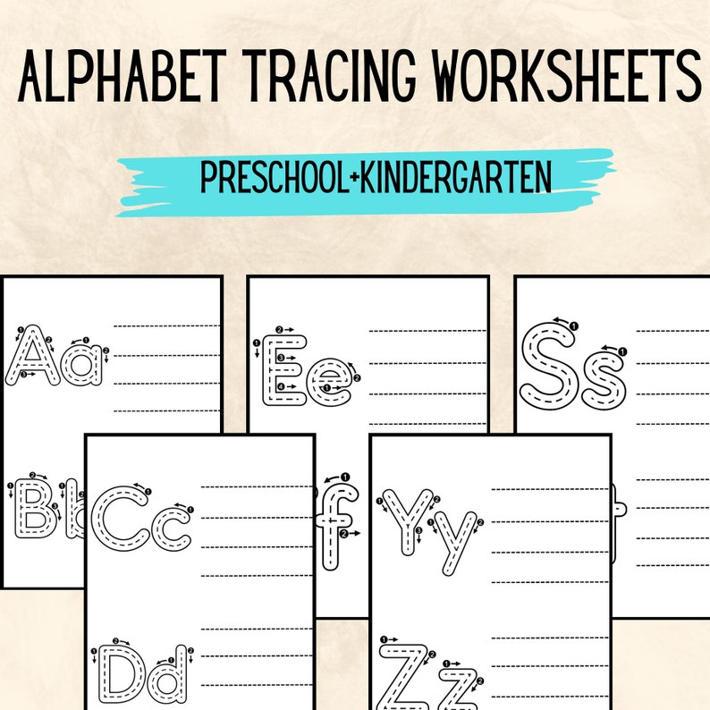 Preschool, Kindergarten, Learning Bundle,printable Activity Worksheets ...