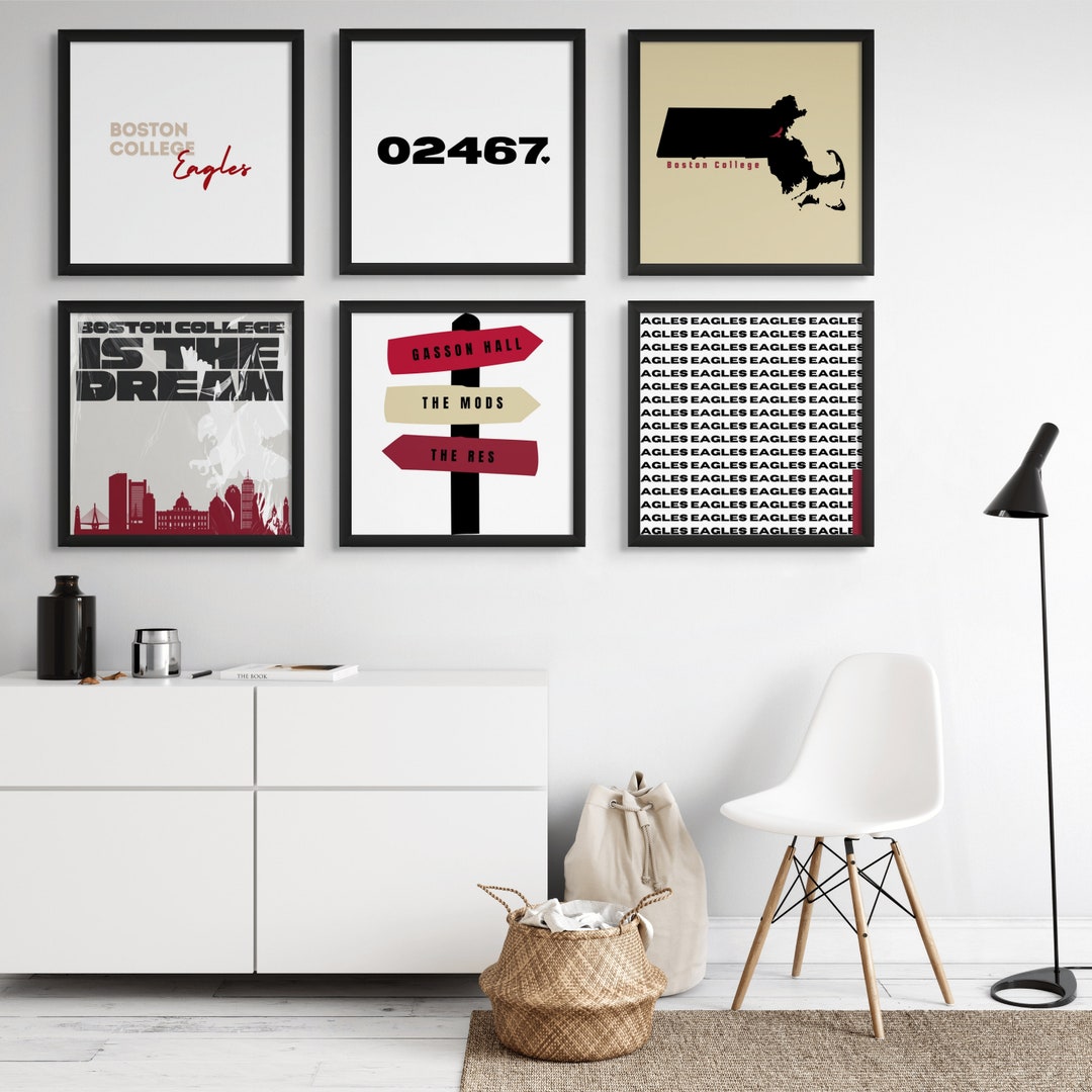 Custom College Wall Art - Etsy