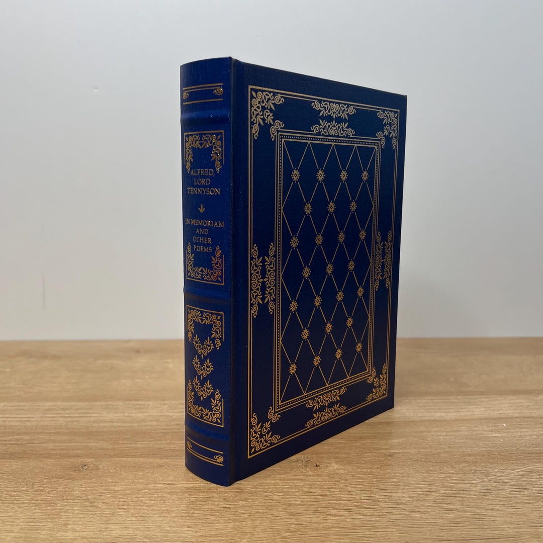 Alfred Lord Tennyson in Memoriam and Other Poems Blue Leather Bound ...