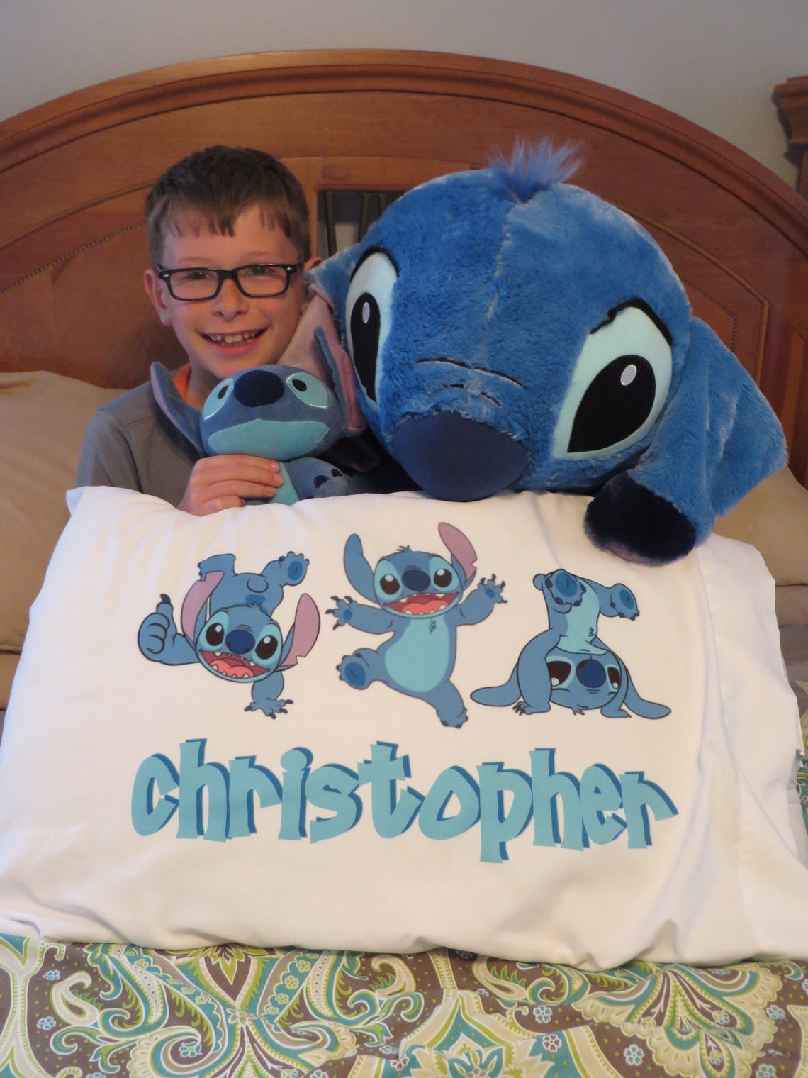 Personalized Pillow Case Disney Stitch Insipred - Etsy