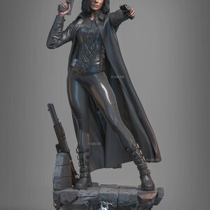 Lycan Slayer | Handpainted 3D 14K Resin Figure | Garage Kit - Etsy
