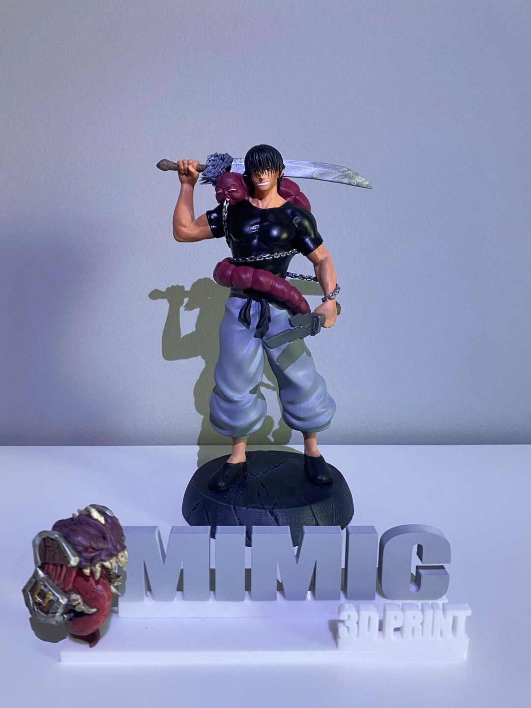 Toji Fushiguro Resin Statue \ Hand Painted \ Jujutsu Kaisen \ 3D ...