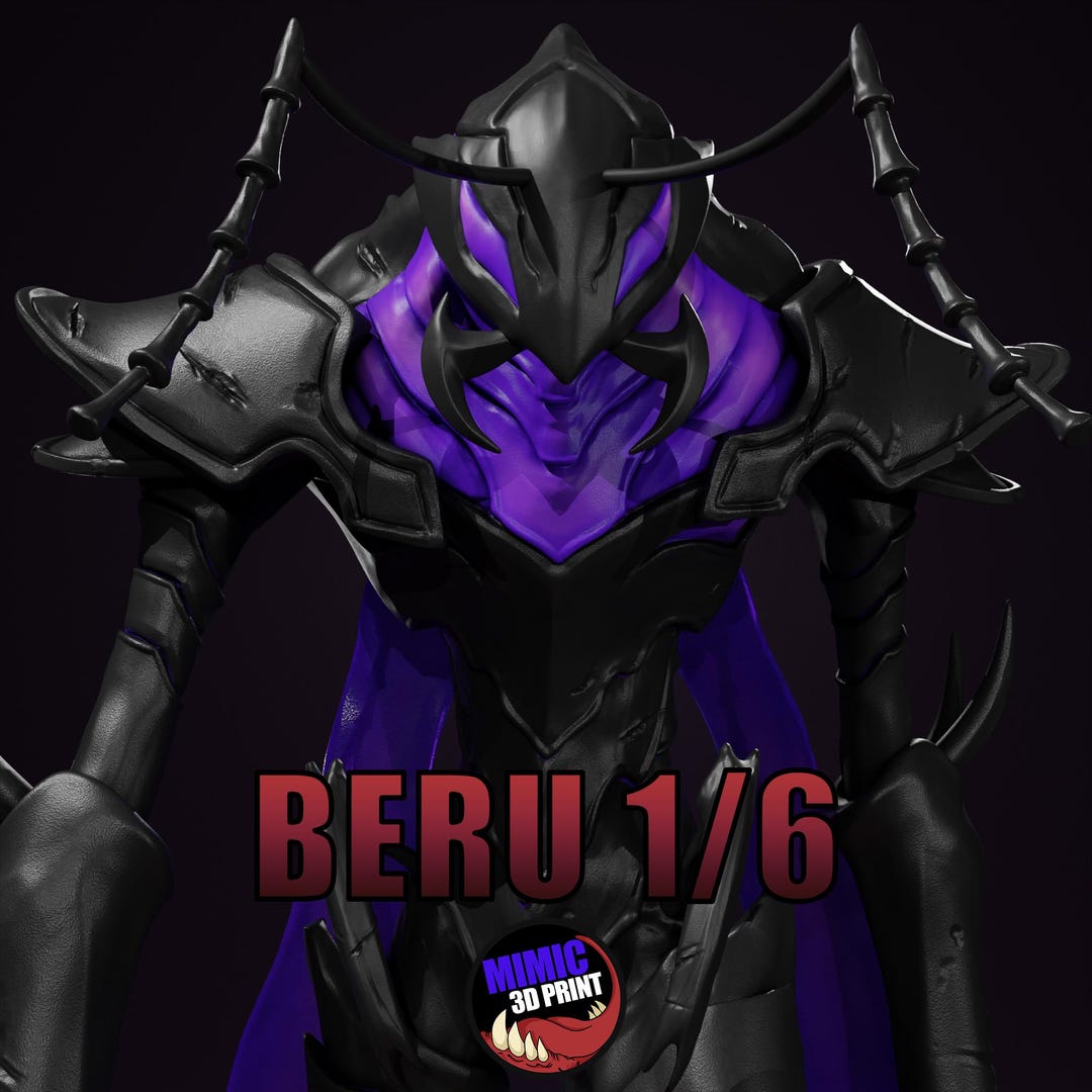 Handpainted Beru Figure (garage Kit) - Solo Leveling - 3D Resin 14K ...