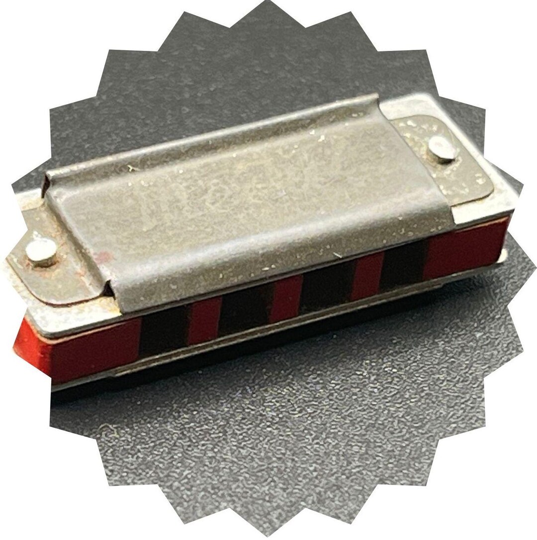 Vintage Mini Harmonica - Etsy
