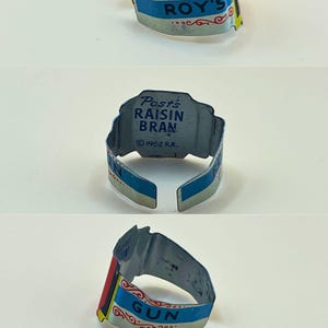 Vintage 1952 Post Cereal Box Kids Metal Ring Prize - Etsy