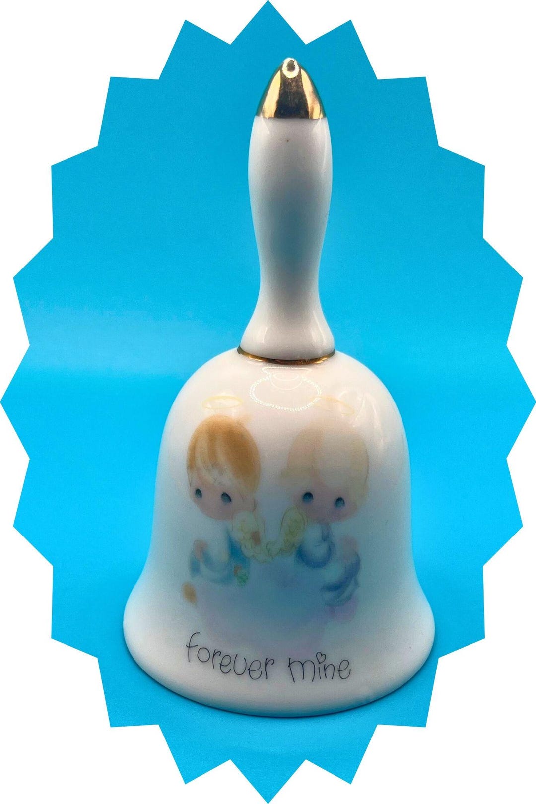 Vintage Precious Moments Bell - Etsy