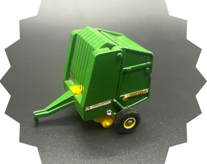Vintage John Deere Round Baler 1/64 Scale Toy - Etsy