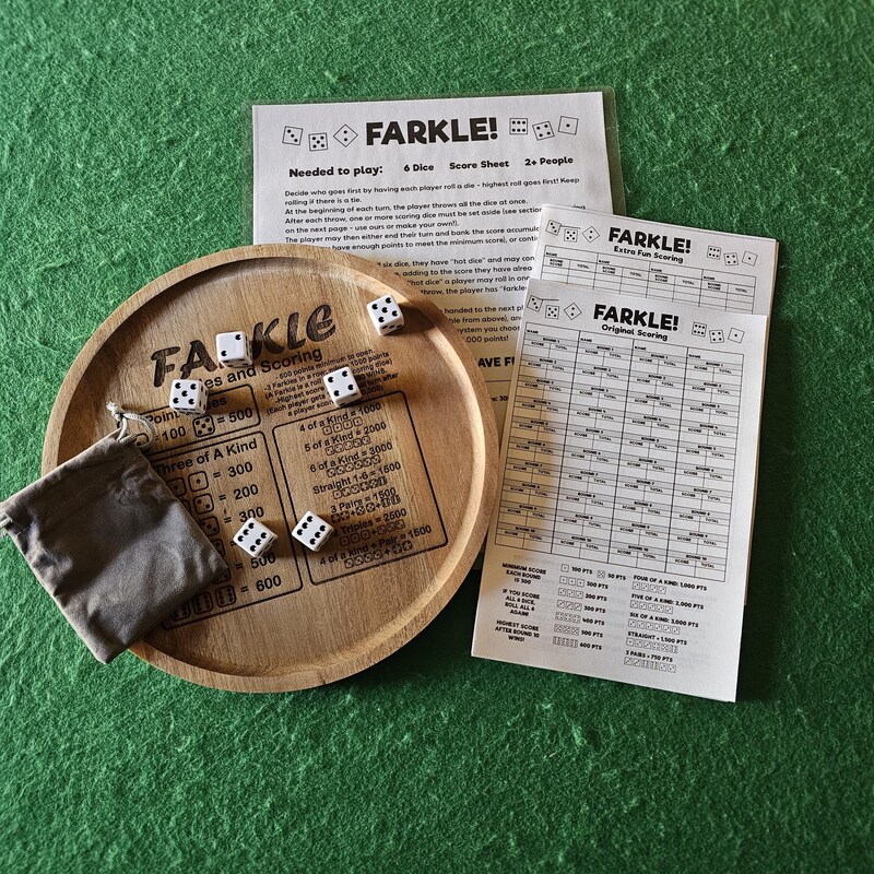 Farkle Svg Laser - Etsy