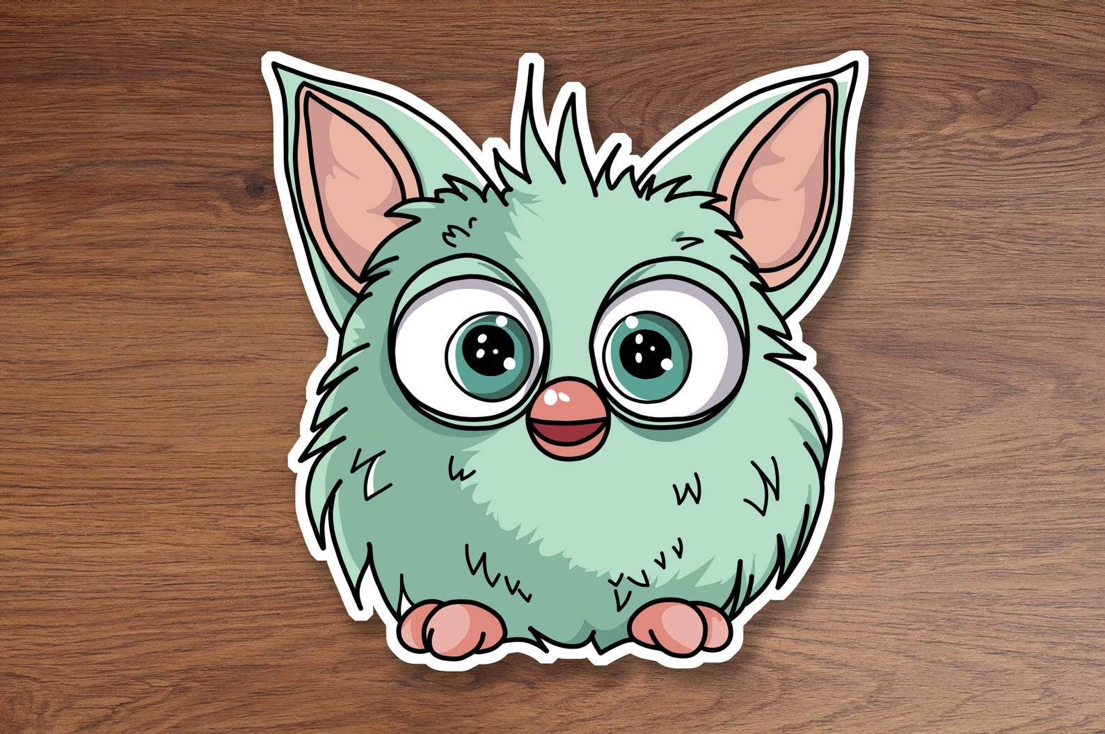 Furby, Vinyl Waterproof Sticker - Etsy