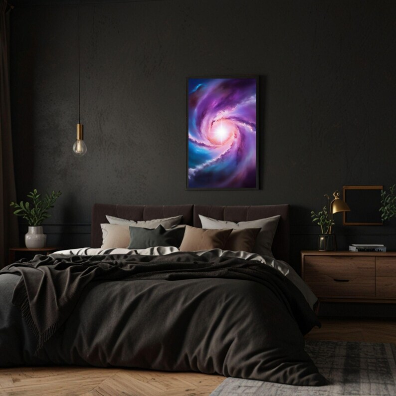 Stunning Star in the Galaxy Wall Art Collection - Etsy