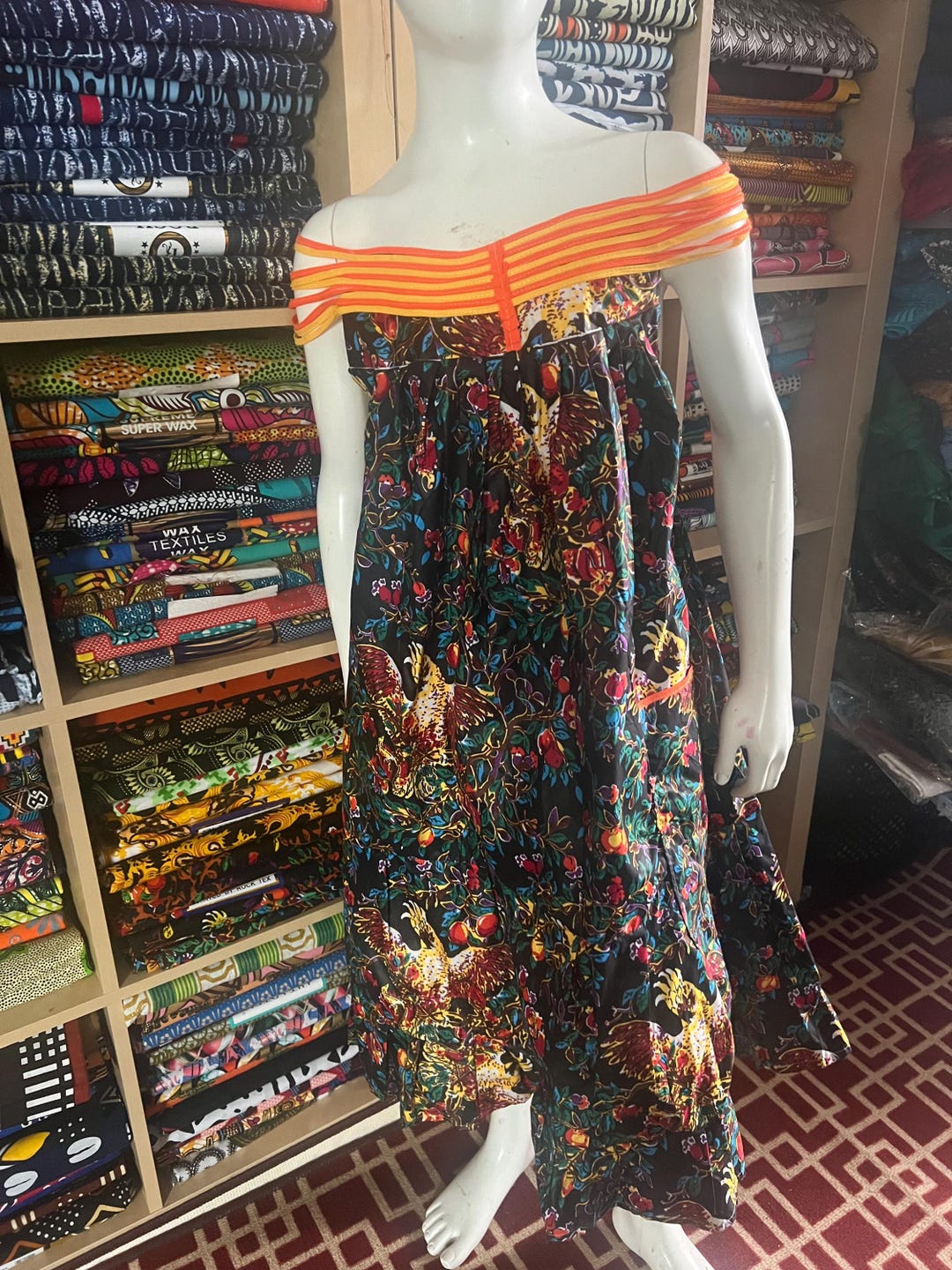 Mini Kaba for Child 12 to 15 Years With Ankara Fabric ,african Clothes ...