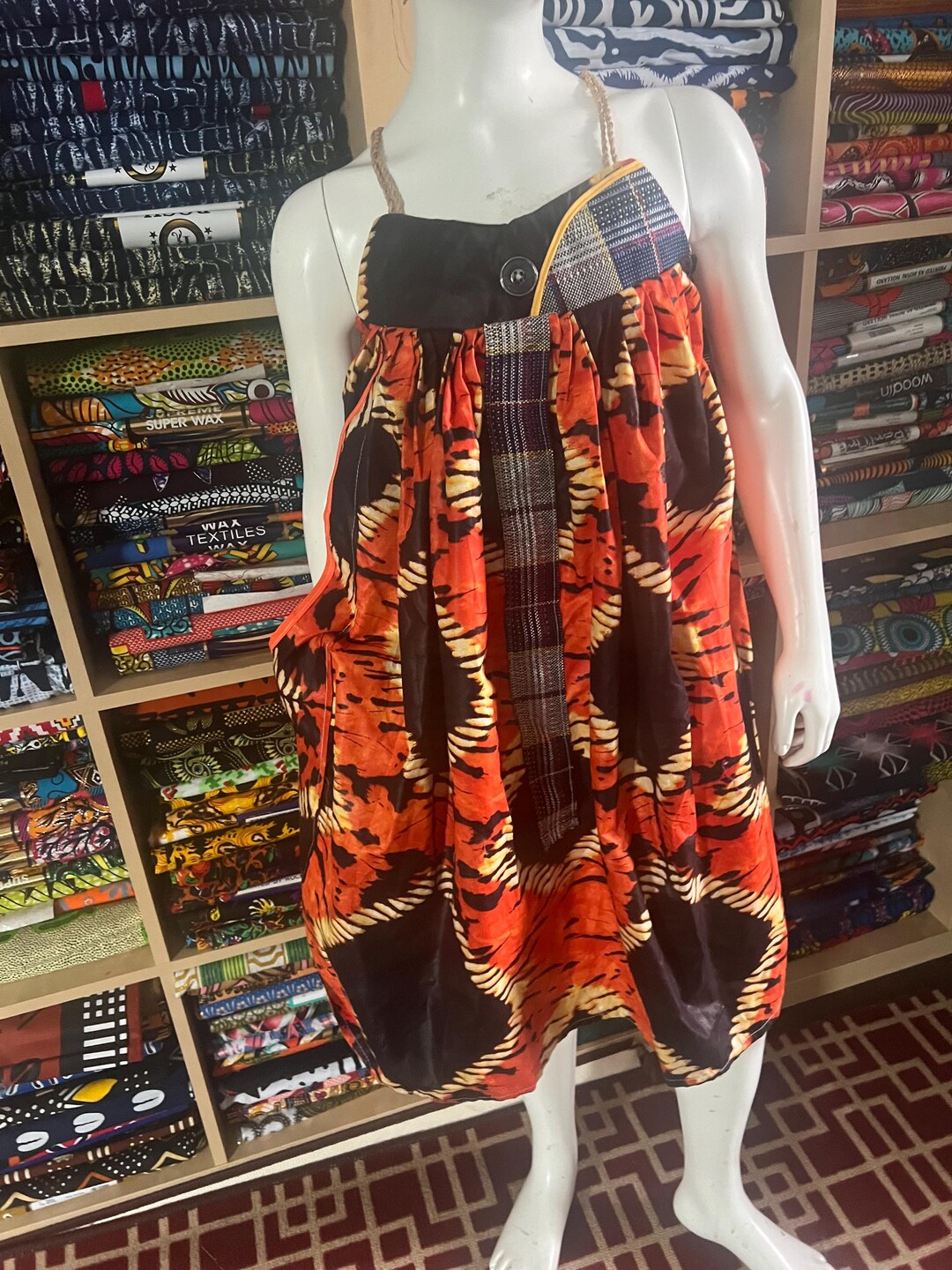 Mini Kaba for Child. Ankara Fabric , African Clothes - Etsy