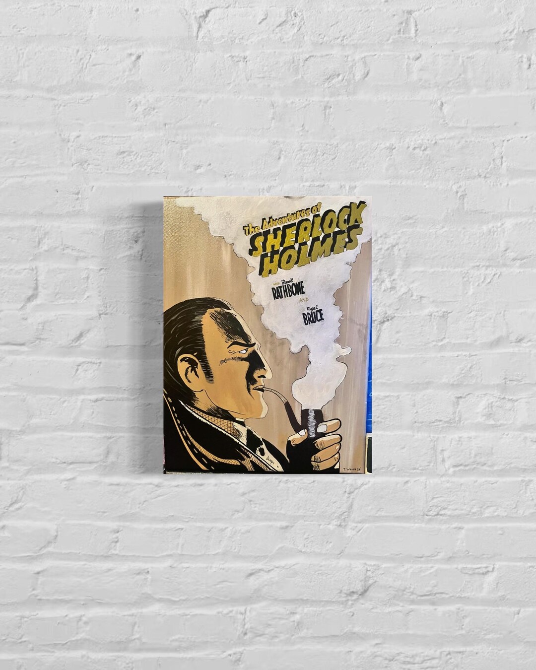 Sherlock Holmes Detective Print - Etsy