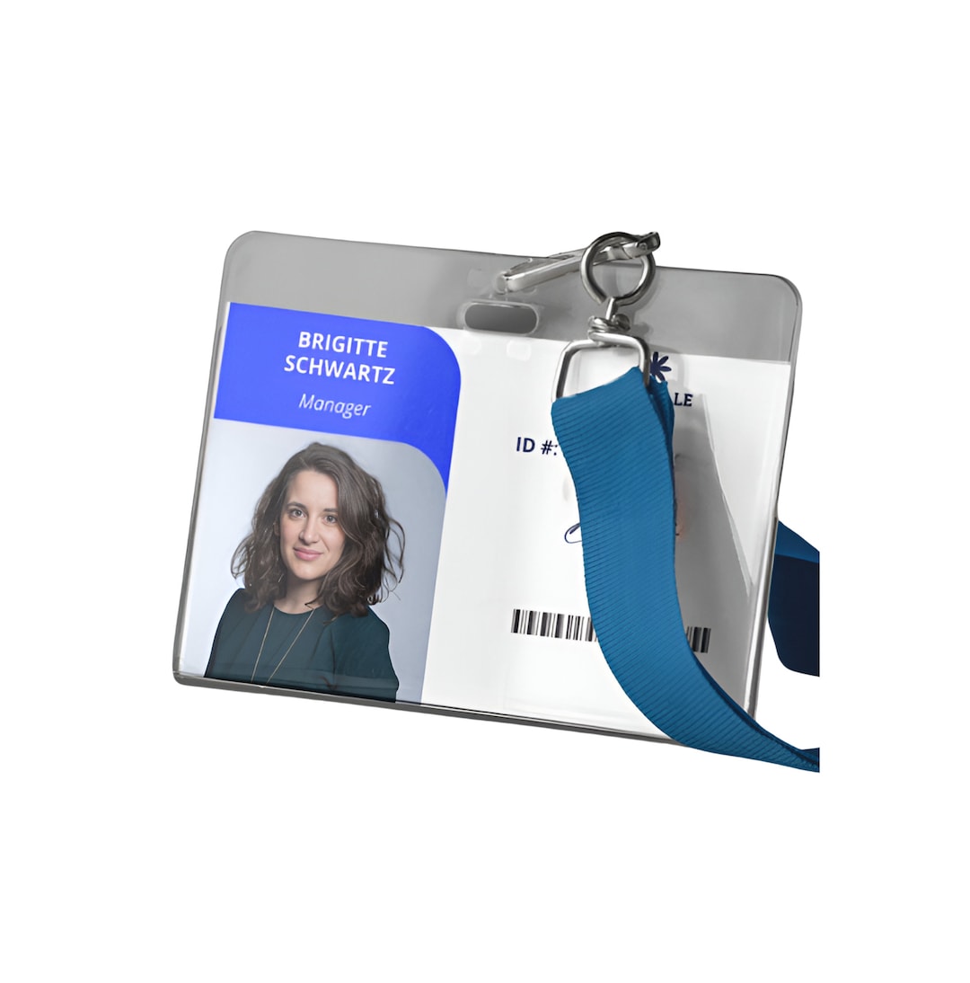 Identification Badge, Personalised Staff Identification Card, Company ...
