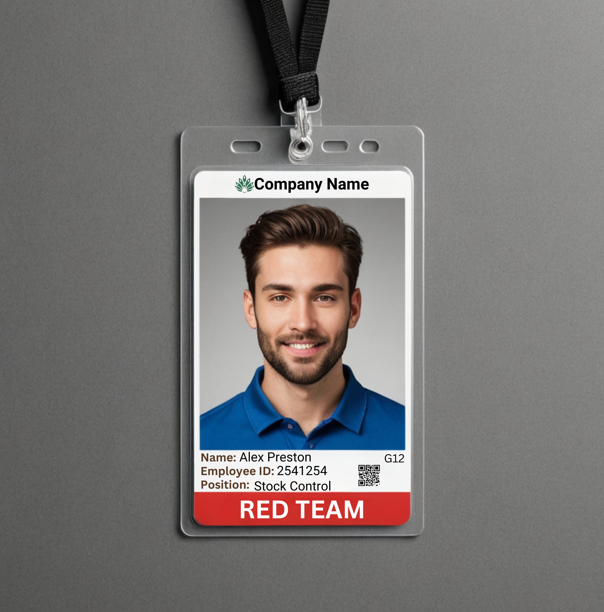 Business Personalised Staff ID Card | Employee Photo ID Identification ...