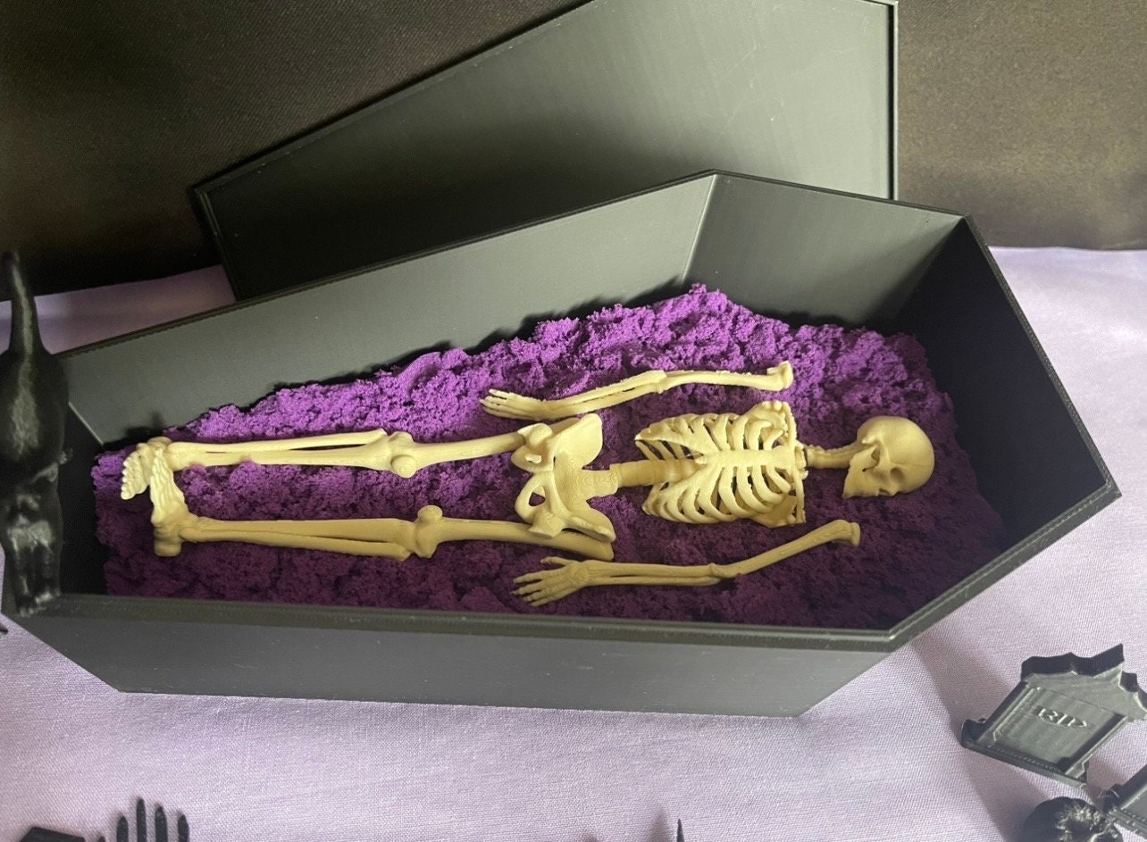 3D Gothic Coffin Graveyard Zen Garden - Etsy